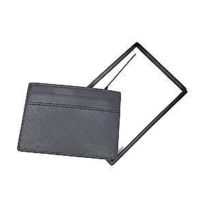 Michael Kors Andy Leather Card Case/Wallet (Black)