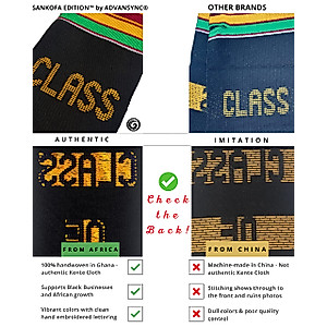 ADVANSYNC Black Grads Matter Kente Stole (BGM No Year)