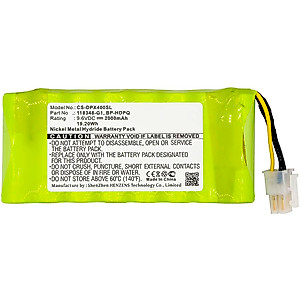 ALLC Replacement Battery for Dranetz HDPQ-Guide/HDPQ-Visa/HDPQ-Xplorer/HDPQ-Xplorer400,PN:118348-G1/BP-HDPQ,2000mAh