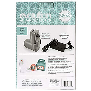 Evolution Advanced Removable Die-Cutting and Embossing Machine Motor by We R Memory Keepers