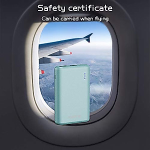 POWEROWL (Pocket-Size) Portable Charger Quick Charge (10000mAh, Dual High-Speed Output, Universal) Lightest Travel Power Bank, External Battery Pack for Smartphone…