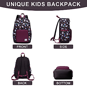 VASCHY Preschool Backpack, Cute Lightweight Water Resistant Kindergarten Backpack Bookbag for Boys and Girls Astronaut