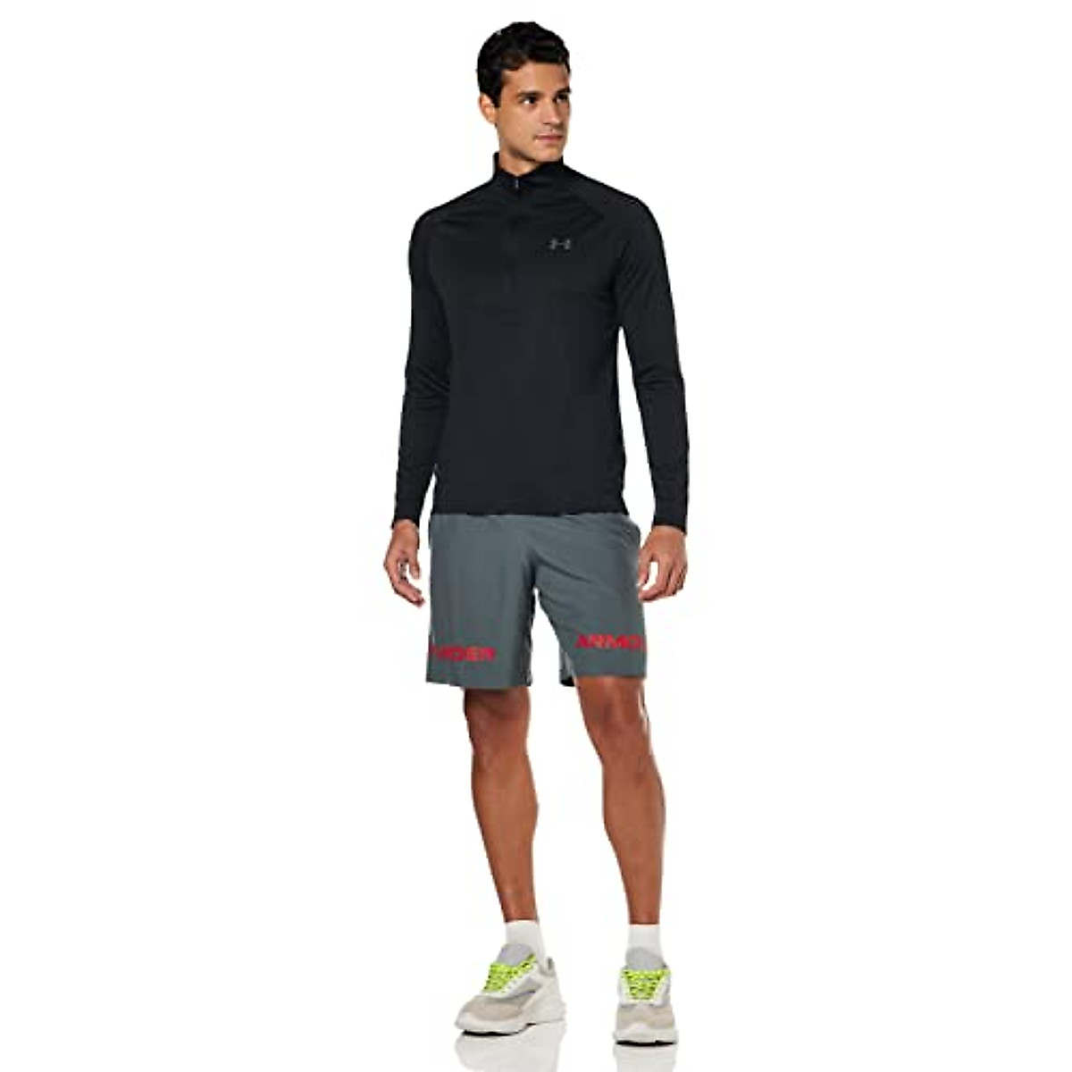 Under Armour Men's UA Tech™ ½ Zip Long Sleeve XL Black
