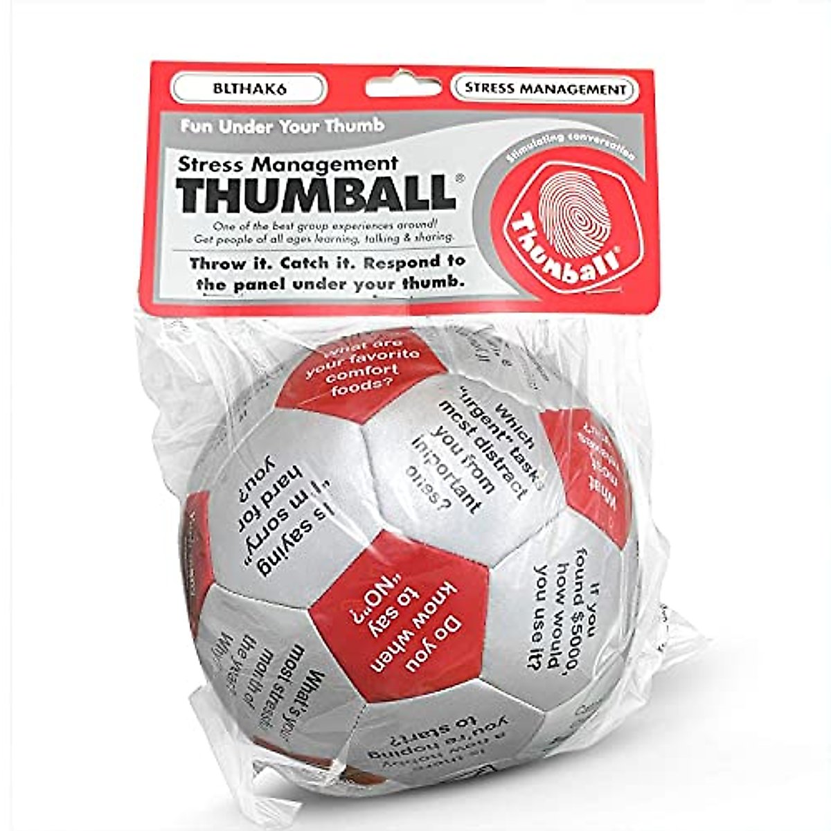 Trainers Warehouse Thumball Bundle | Conversation Starter and Ice-Breakers including the Get Happy at Work, Stress Management, and Team Dynamics Thumballs
