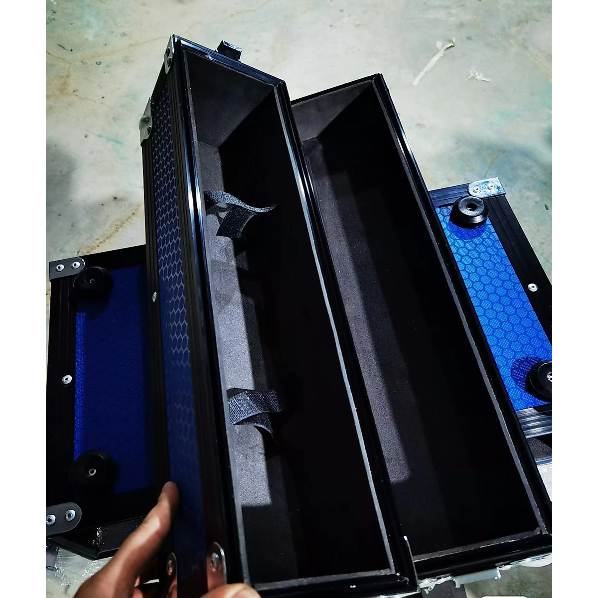VISUALEDS LED Video Processor Flight Case 2U Support Novastar VX1000,VX4S Vdwall LVP300 Kystar KS600 Linsn X100 Rental Screen Portable Flying Case