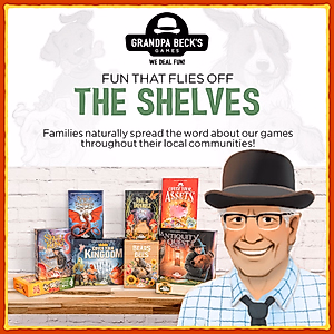 Grandpa Beck's Games Nuts About Mutts - Family-Friendly Hand-Elimination Card Game - for Kids, Teens, and Adults - from The Creators of Cover Your Assets - 3-8 Players, Ages 7+