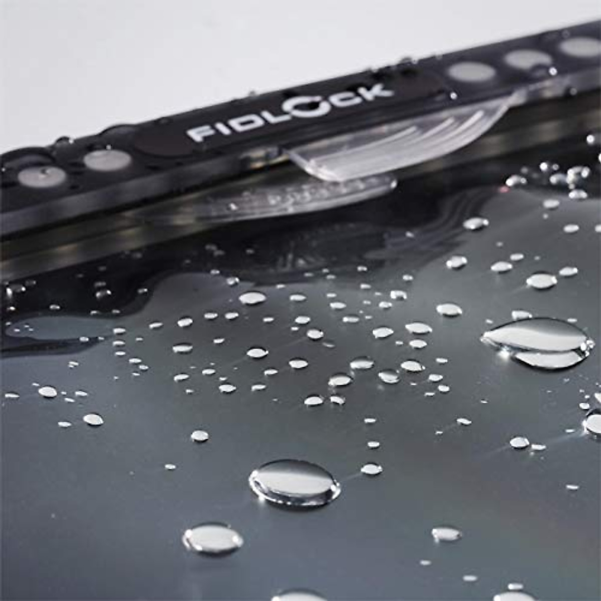 FIDLOCK Hermetic Mega Dry Bag with Gooper Technology Transparent/Black