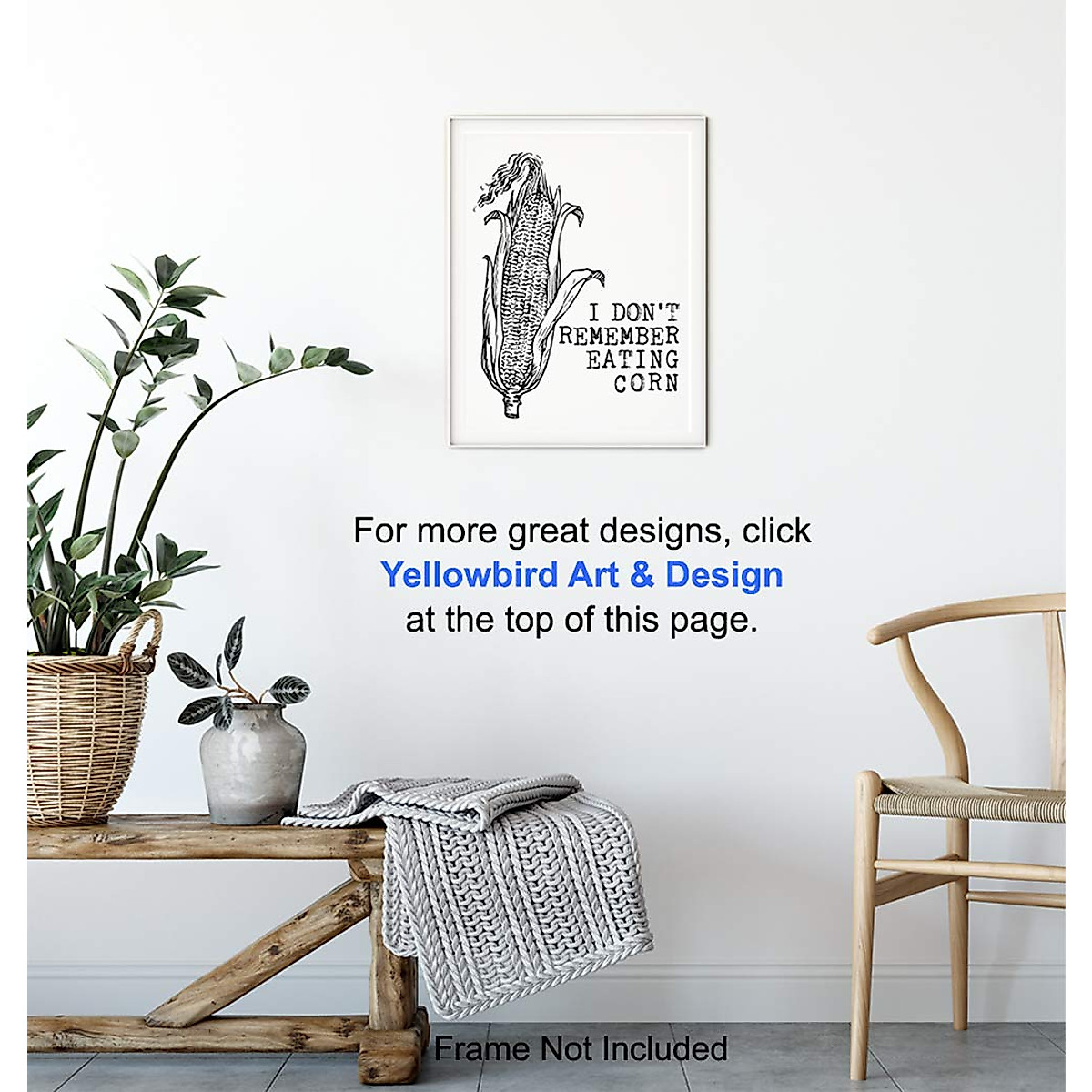 Bathroom Wall Art Decor - Restroom Sign, Guest Bath Decoration - Powder Room or Rest Room Print - Funny 8x10 Poster - Unique UNFRAMED Gift