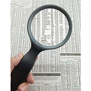 Carson HandHeld 2x Power Magnifier with 4.5x Spot Lens (JS-36)