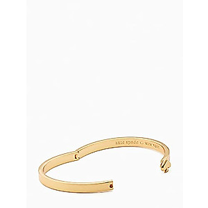 Kate Spade New York Everyday Spade Thin Metal Bangle, Gold Tone