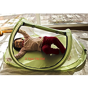MooMooBaby Pop-Up Baby Beach Crib Tent