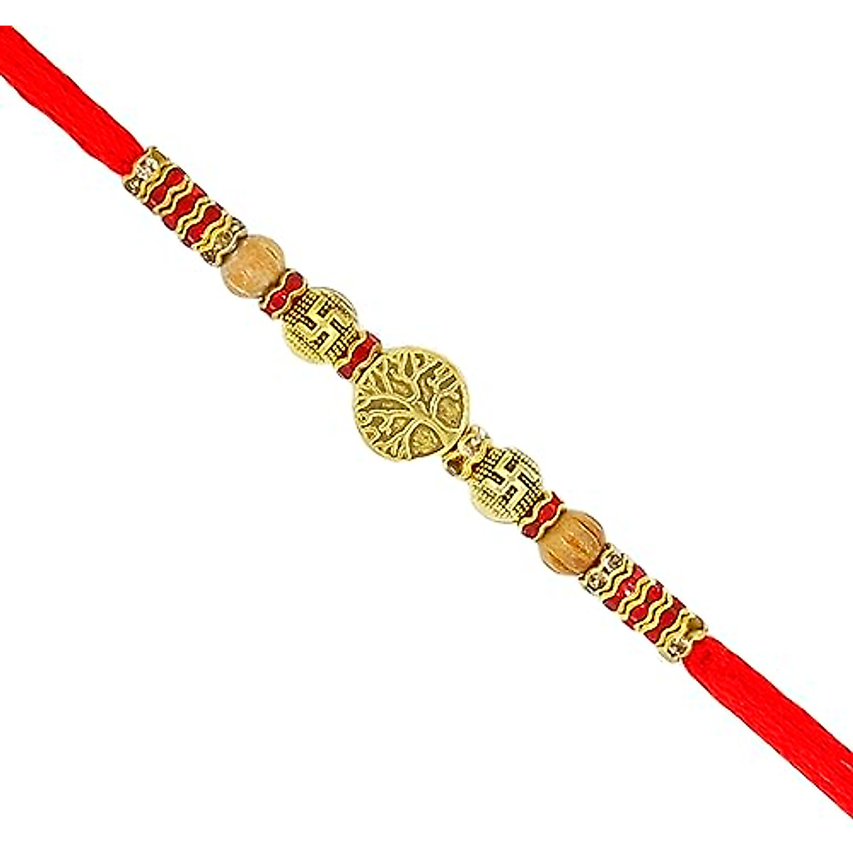 Tree of Life Rakhi for Brother Multicolor Beautiful & Fancy Designer Thread Raksha Bandhan Rakhi for Loving Brother Bhai RURAKH005