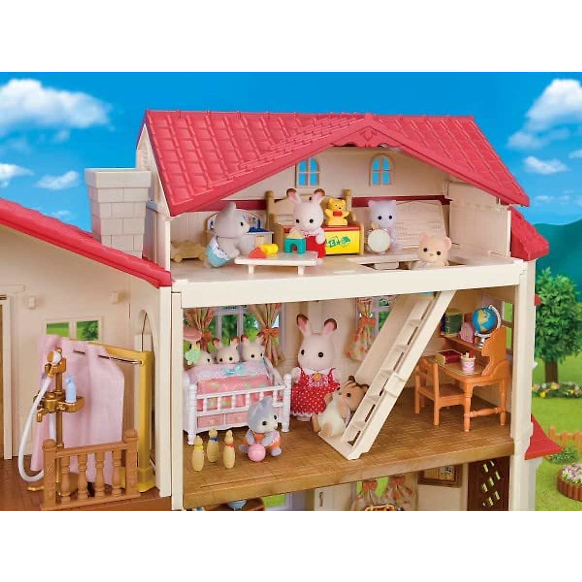 Red Roof Country Home Gift Set