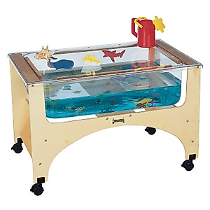 Jonti-Craft See-Thru Sensory Table, Childrens, Brown