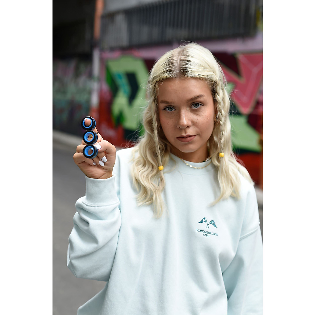 Fingears (Black/Blue, Small)