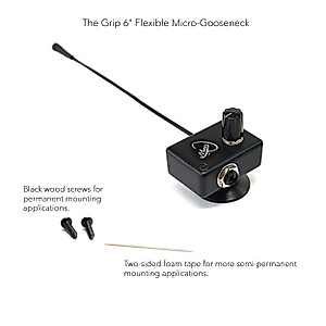 Myers Pickups Dreadnought Acoustic Guitar Microphone with 6 Inch Flexible Micro-Gooseneck