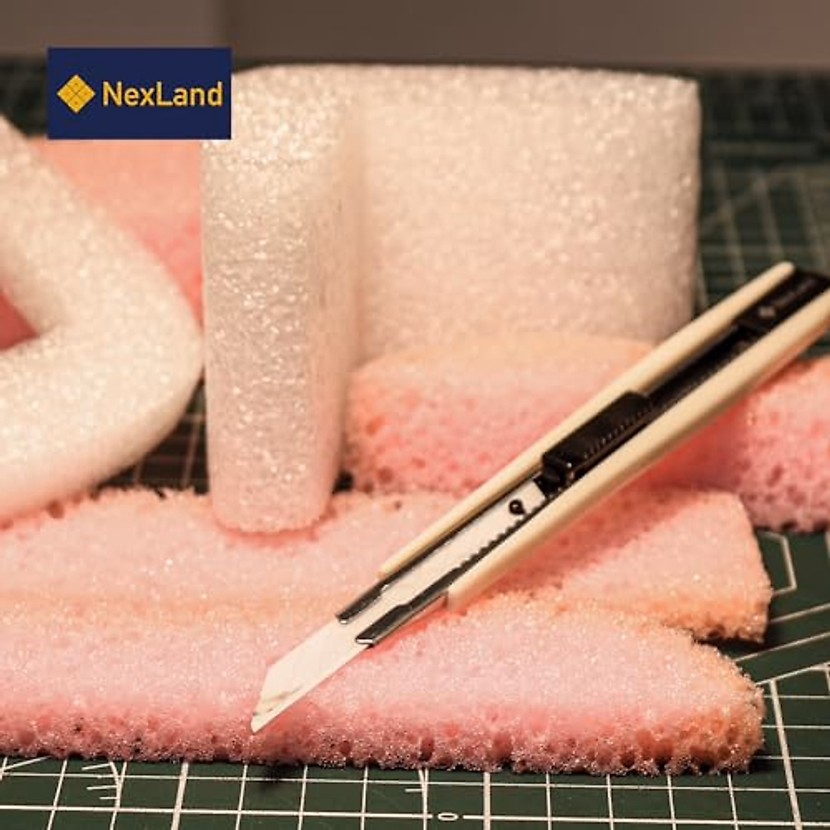 NexLand 2pack S1-P 9mm Utility Knife 60 Degree Tip with G3 Ultra-Sharp Ceramic Blade Snap Off Right Hand