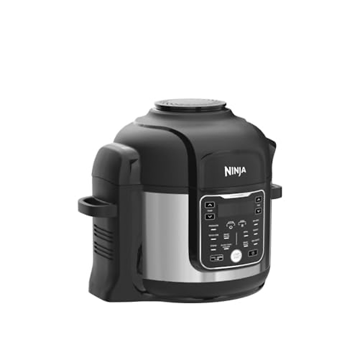 Ninja OS401 Foodi 10-in-1 XL 8 qt. Pressure Cooker & Air Fryer that Steams, Slow Cooks, Sears, Sautés, Dehydrates & More, with 5.6 qt. Cook & Crisp Plate & 15 Recipe Book, Silver
