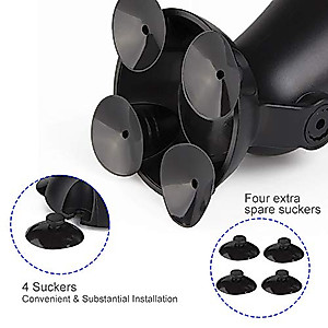 Solar Yard Spot Lights RGB Pond Lights Outdoor IP68 Waterproof Color Changing Spotlights Submersible Fountain Light Colored Dim Adjustable Outside Landscape Lights for Garden Lawn House Flag, 4 Pack