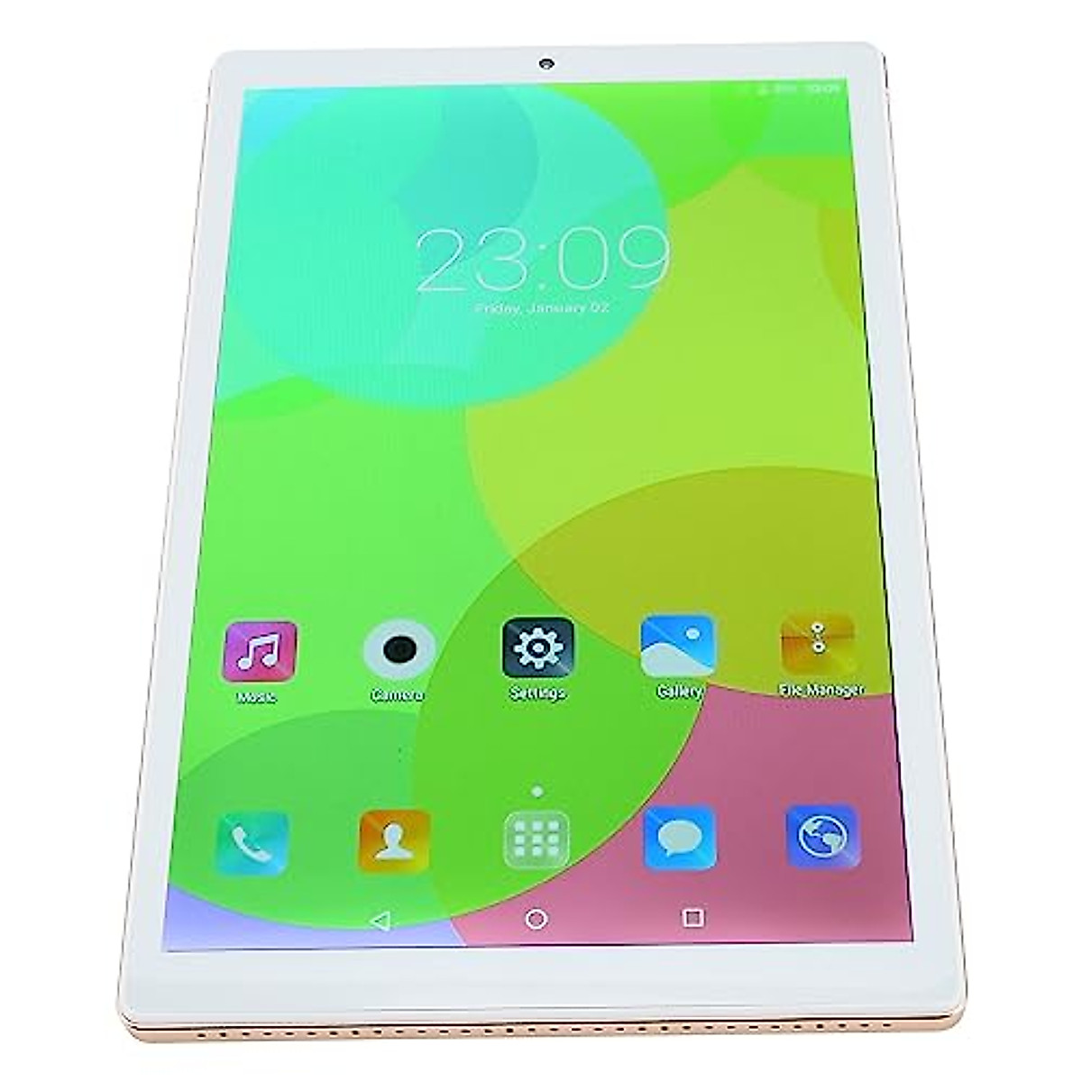 Naroote Gaming Tablet, 10.1in Tablet 100 to 240V 6GB RAM 128GB ROM 2560x1600 for Office (EU Plug)