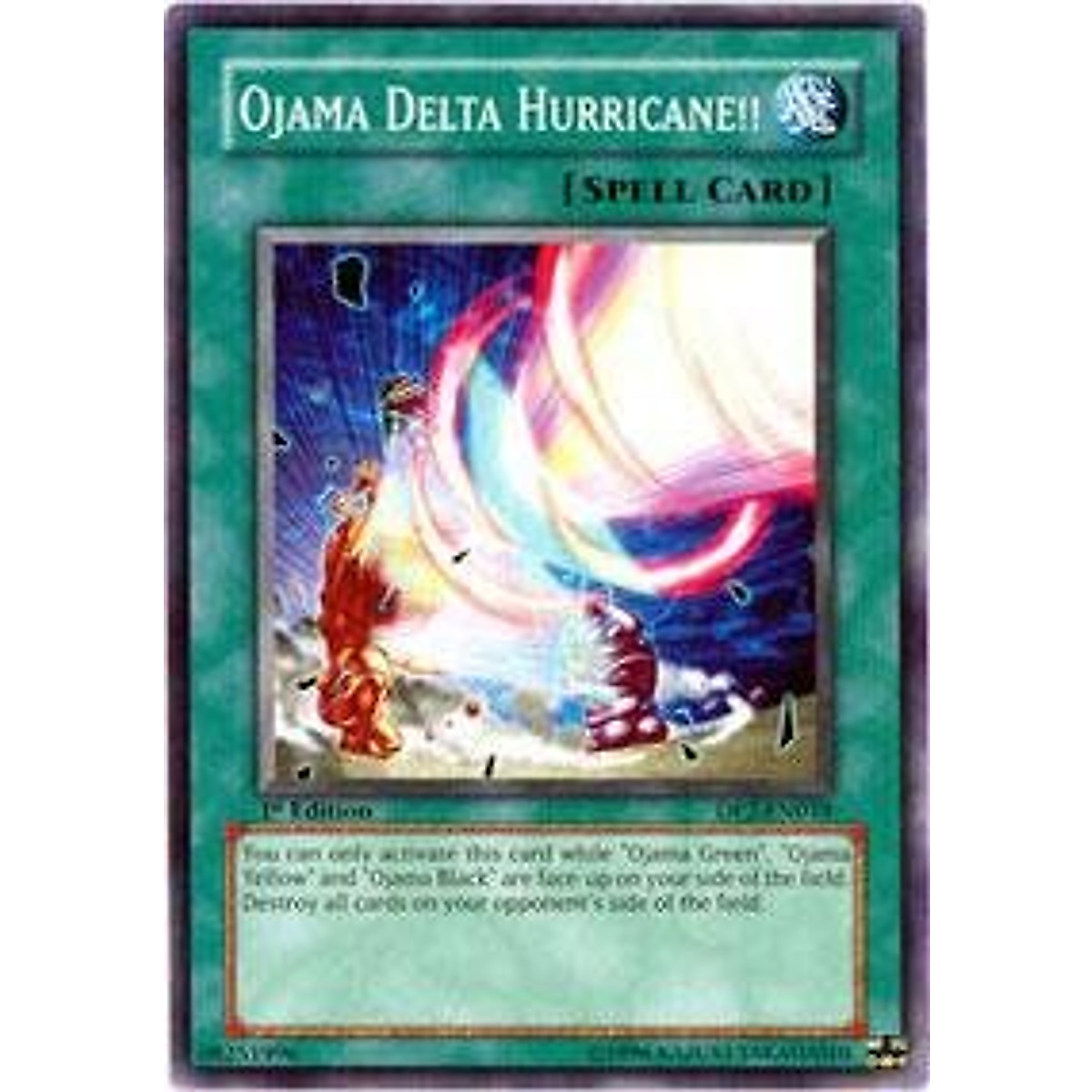 Yu-Gi-Oh! - Ojama Delta Hurricane!! (DP2-EN018) - Duelist Pack 2 Chazz Princeton - Unlimited Edition - Common
