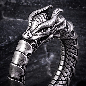 PUNKYOUTH 1 Pair 2g Ear Hanger Dangle Gauges For Ear Hoop Ear Plugs Brass Ear Gauges Floral Retro Dragon Stretcher Expander Piercings