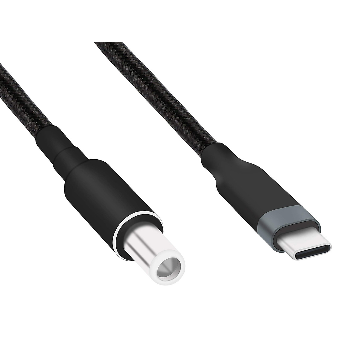 CERRXIAN 6.5ft 100W PD USB Type C Male Input to DC 7.4 x 5.0mm (7.4x0.6) Male Power Charging Cable for Dell Inspiron 15 3521 3537 3531 15R 5521 5537 17 3721 5748 17R 5737 5721(7406D-100W)