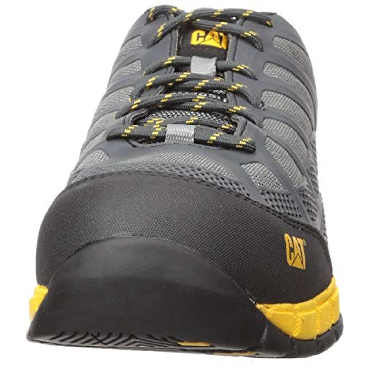 Caterpillar Men's Streamline Composite Toe Work Shoe Construction, Grey, 10.5