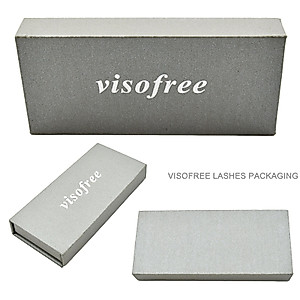 Visofree High Volume Mink Lashes Cruelty-free 3D Mink Eyelashes False Eyelashes