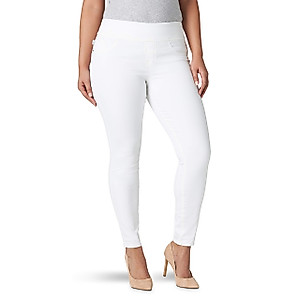 Rock & Republic Women's Denim Rx Fever Stretch Jean Legging, Antidote-White, 12