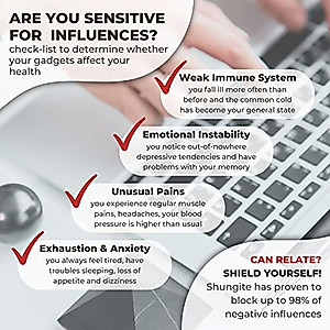 Karelian Heritage Round Tablet Shungite Stones Pendant | Authentic Shungite Crystal Jewelry Pendant Amulet | Defender Shield Protection Necklace Stone | Chakra Healing Necklace for Meditation PE09