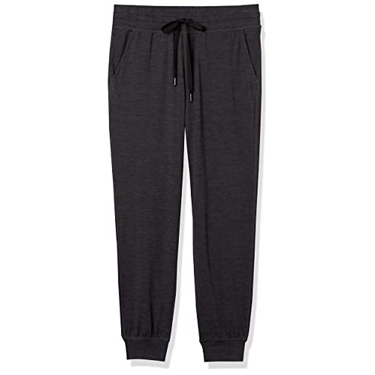 Amazon Essentials Women's Brushed Tech Stretch Jogger Pant (Available in Plus Size), Black Space Dye, 4X