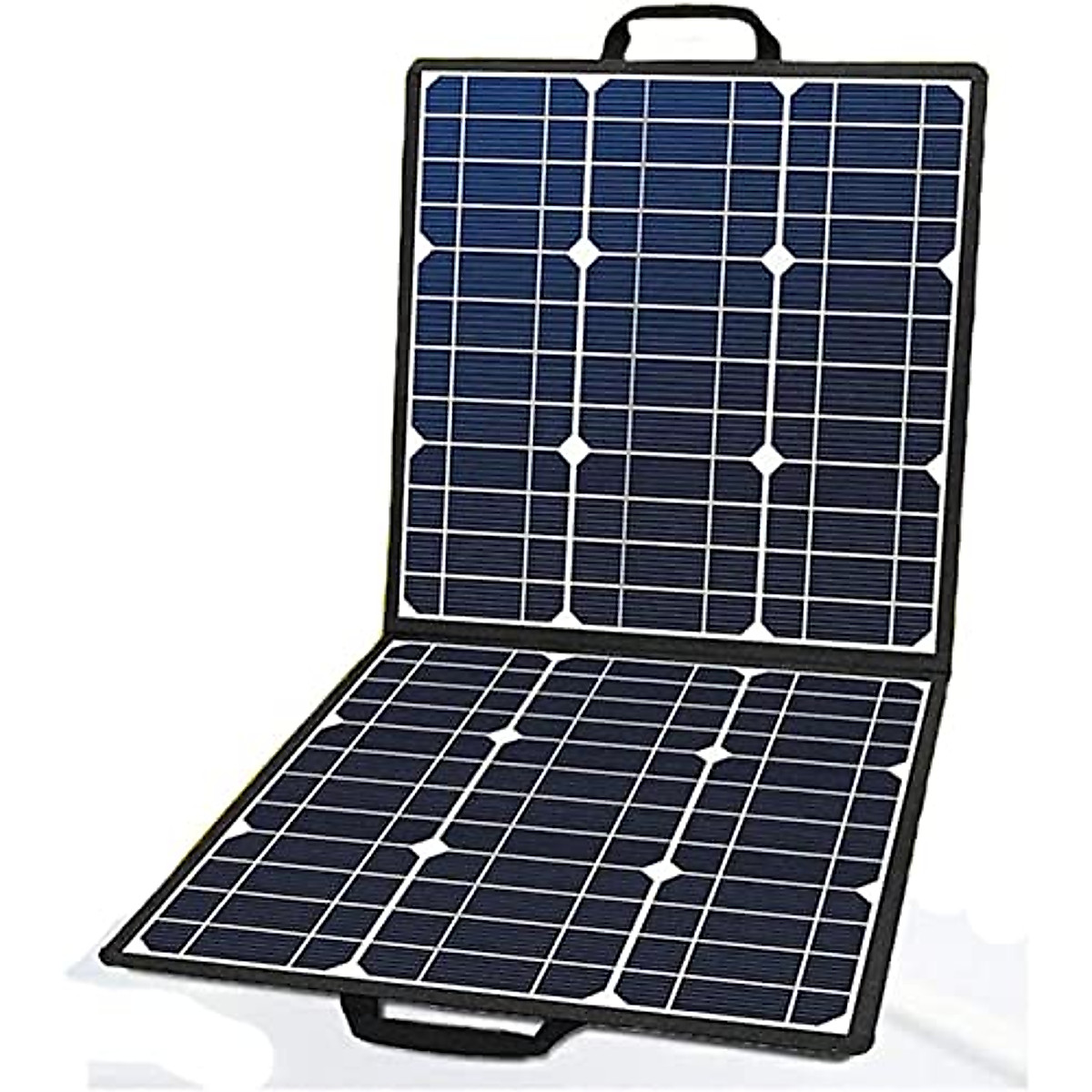 5V USB Flashfish Foldable Solar Cells Battery Charger Folding Outdoor Power Supply Camping Garden 100W 18V Portable Solar Panel (Color 50W) (100w) (100w) (100w)