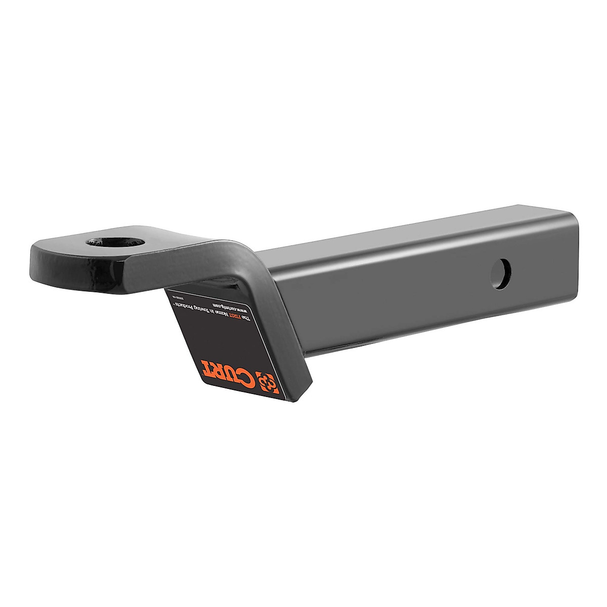 CURT 45040 Class 3 Trailer Hitch Ball Mount, Fits 2-Inch Receiver, 7,500 lbs, 1-Inch Hole, 2-In Drop, 3/4-Inch Rise