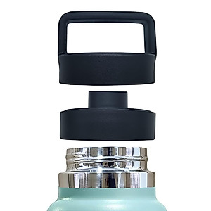 Replacement Lid Cap Compatible for Hydro Flask 12 16 18 20 32 40 64 oz Wide Mouth Water Bottle, Lid for Simple Modern, Takeya, Iron Flask and Other Brands Sports Water Bottle