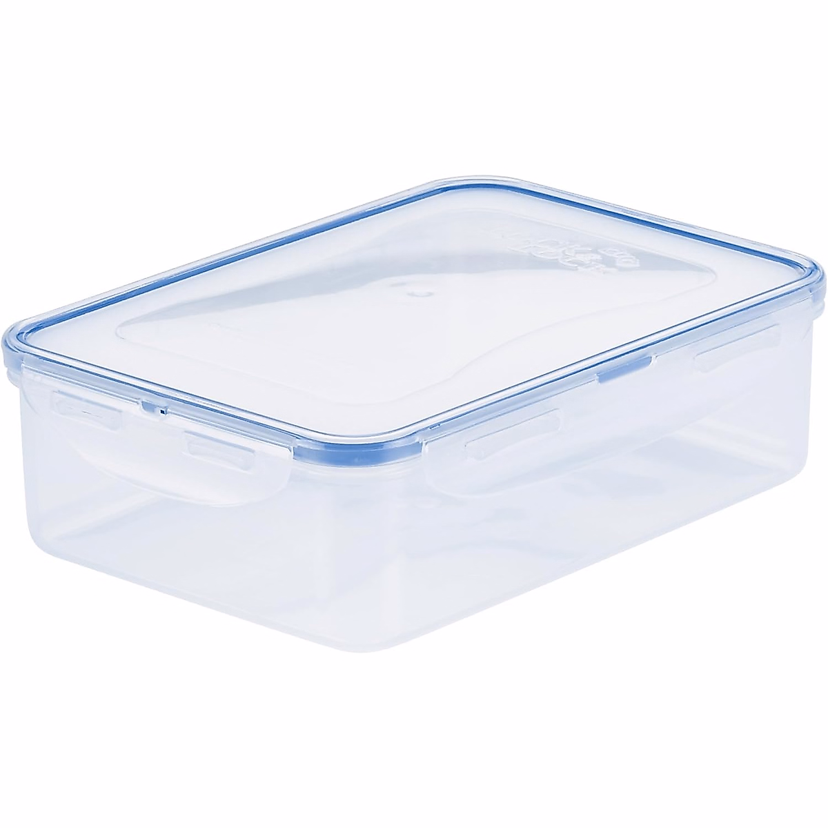 LocknLock Easy Essentials Food Storage lids/Airtight containers, BPA Free, Rectangle-54 oz-for Veggies, Clear