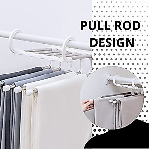 Difios' Efficiently Store Your Clothes with Multi-Functional Pant Hangers and Space Saver Hangers for Jeans in Space Saving Design