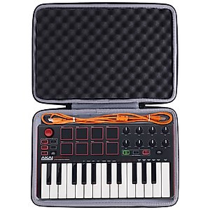 co2CREA Hard Case Replacement for Akai Professional MPK Mini MKII/MPK Mini Play 25 Key USB MIDI Keyboard Controller