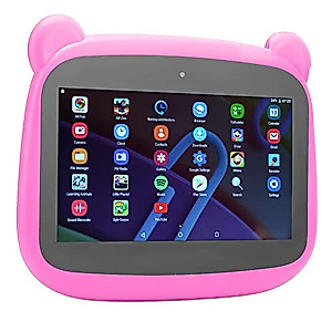 7 Inch Kids Tablet, for Android 10 Tablet 32GB MTK6592 Octa Core Tablets PC, Rear 5MP Camera, Dual Band WiFi Tableta Support Gravity Sensing, Big Battery Life (US)