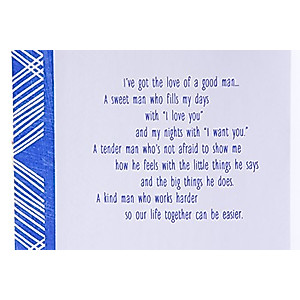 Hallmark Anniversary Card to Husband (Love of a Good Man)