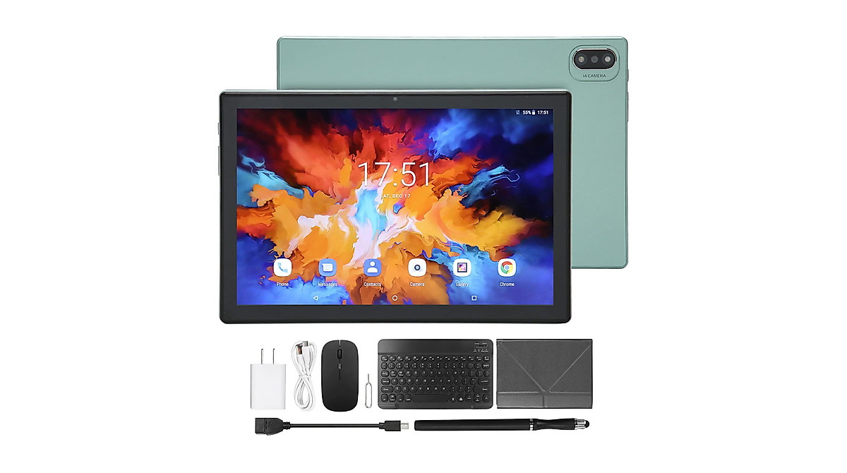 DAUZ Tablet PC: HD Android Tablet with Keyboard & Pen