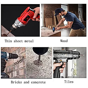 Hyamass 60Pcs Twist Drill Bit Set,1.0mm-3.5mm Drill Bit Assorted Set Premium 4341 HSS Micro Drill Bits for Hardened Metal, Stainless Steel, Cast Iron, Wood，Plastic and Aluminum Alloy