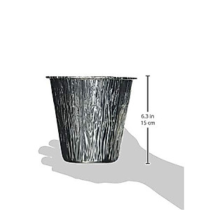 Pit Boss Foil Liners, Silver, 6.3 inches – 6 Pack