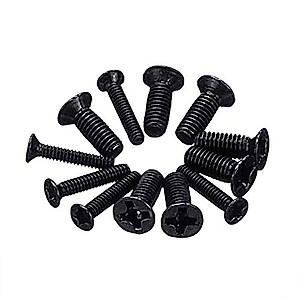NLXTXQC 240Pcs Screw Carbon Steel Electronic Flat Head Notebook Laptop Repair