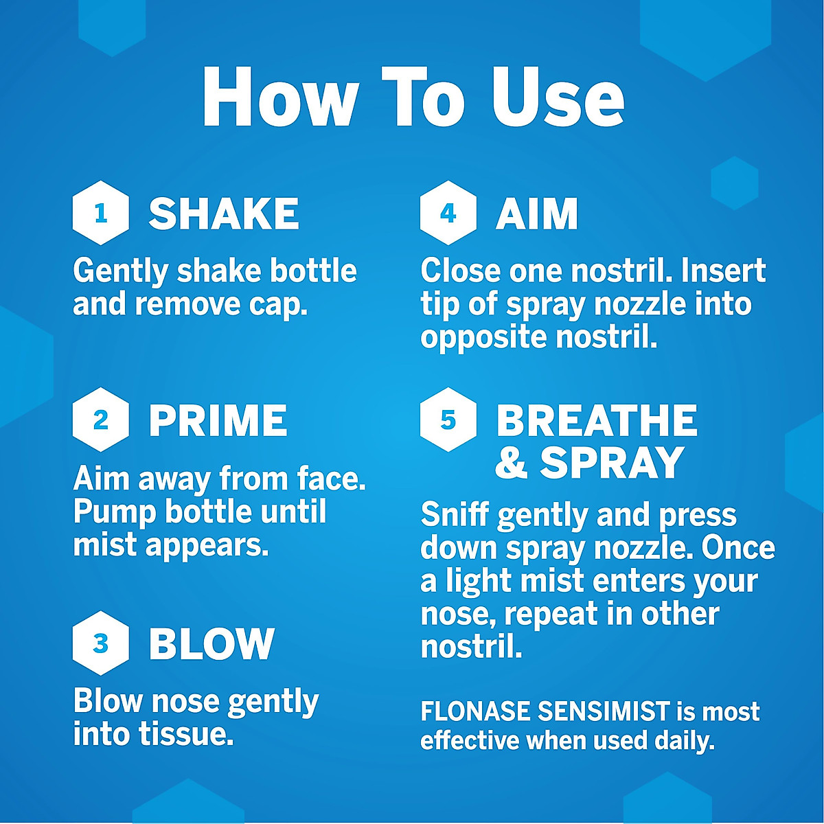 Flonase Sensimist Allergy Relief Nasal Spray for Non-Drowsy, 24-Hour Multi-Symptom Allergy Relief – 120 Sprays (Pack of 2)