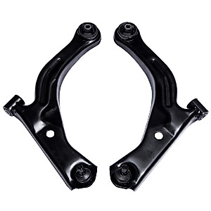 Left Right Front Lower Control Arm and Ball Joint Assembly Compatible Mazda Tribute Ford Escape Mercury Mariner Driver Passenger Side AUQDD 2PCS K80399 K80400 Professional Suspension