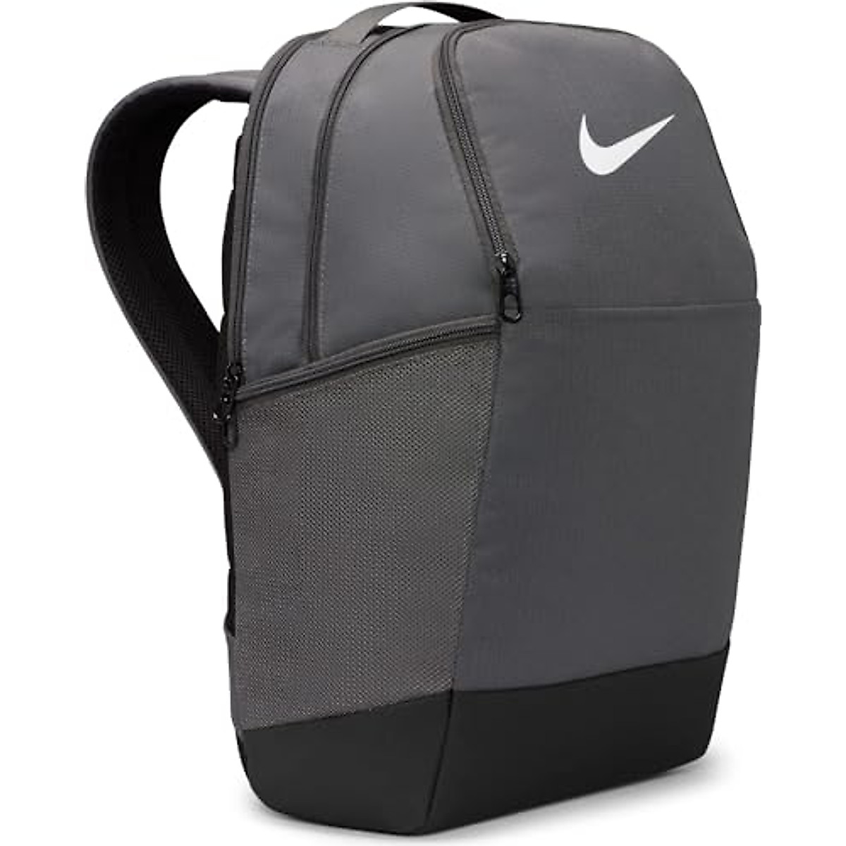 NIKE Unisex - Adult Brasilia 9.5 Backpack, Iron Grey/Black/White, One Size