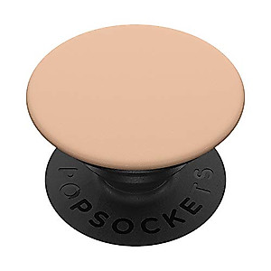 Simple Solid Color Chic Nude Cream Beige Design PopSockets Swappable PopGrip