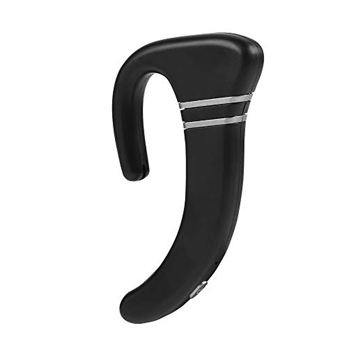 Wireless Bone Conduction Ear Hook, Mini Headphones Non Ear Plug Bluetooth Headset with Mic, Bone Conduction Earbuds Earpiece Earphone with Microphone Hand Free Calling
