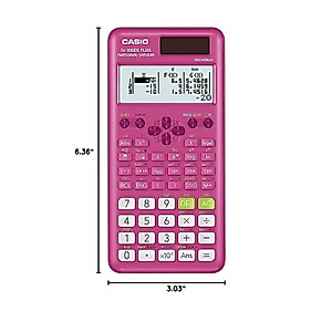 Casio fx-300ESPLS2 Pink Scientific Calculator Small